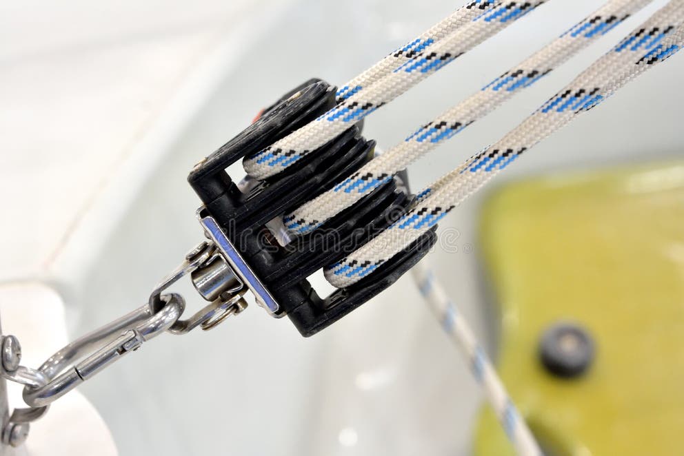 Uitrusting En Kabel Van Boot Stock Afbeelding - Image of jacht ...