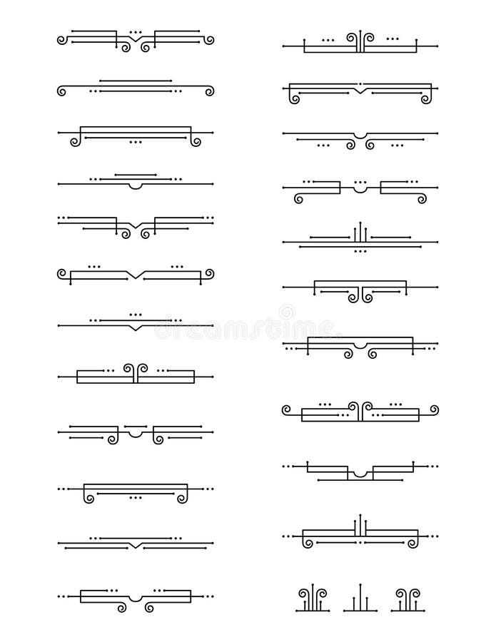 Het Zwarte Sier Decoratieve Kader Van Art Deco Vector Illustratie ...