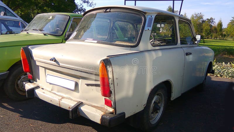 Uitstekend Trabant 601 Retro Auto Van Oost-Duitsland Stock Afbeelding ...