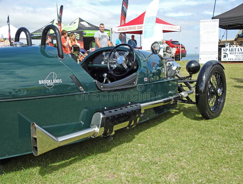 Uitstekende Klassieke De Driewielerauto Van Morgan Redactionele ...