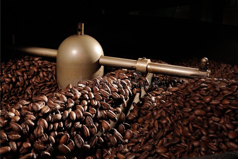 Uitstekende Koffie Bean Machine Stock Foto - Image of kleur, gewas ...