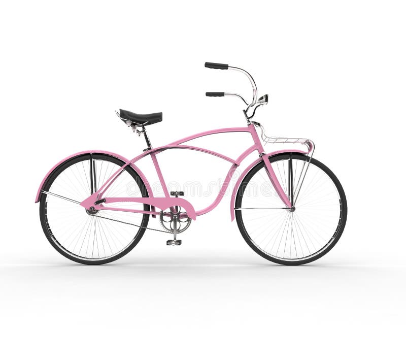 Roze fiets stock foto. Image of roze, meisjes, schoonheid - 16006146