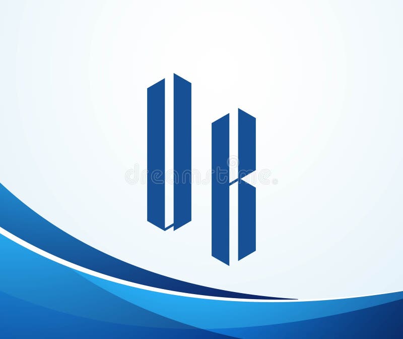 UK Alphabet Letter Logo Design Template Elements Stock Vector ...