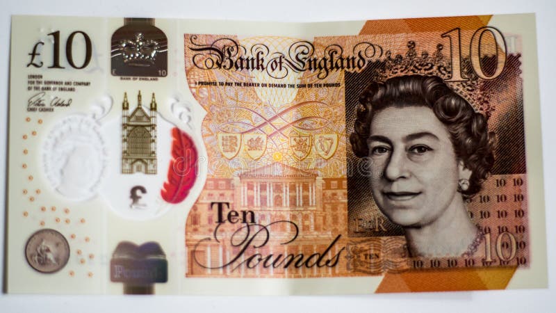 UK Bank Polymer Currency Note Editorial Photography - Image of uknotes ...