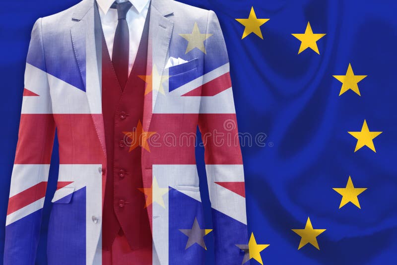 UK business man Brexit EU stock image. Image of hand - 73680705