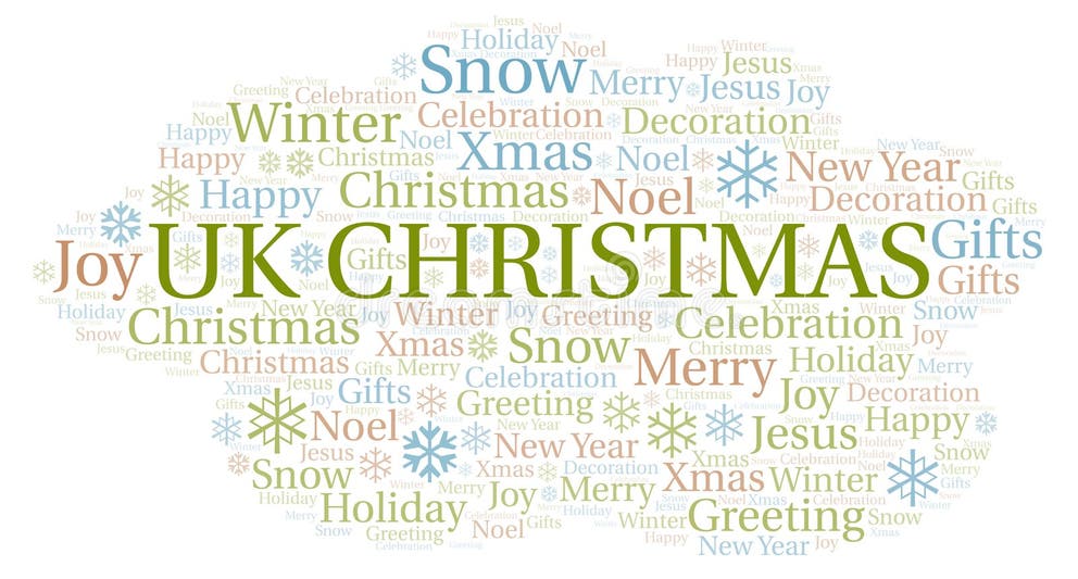 Uk Christmas Word Cloud Stock Illustrations – 3 Uk Christmas Word Cloud ...