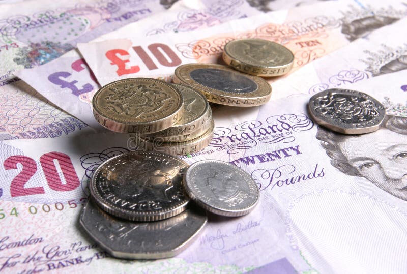 UK Coins Notes Money Currency Editorial Stock Image - Image of ...