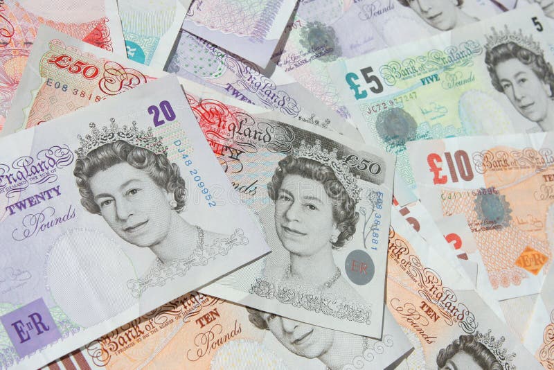 UK Currency Banknotes Money Editorial Photography - Image of currency ...