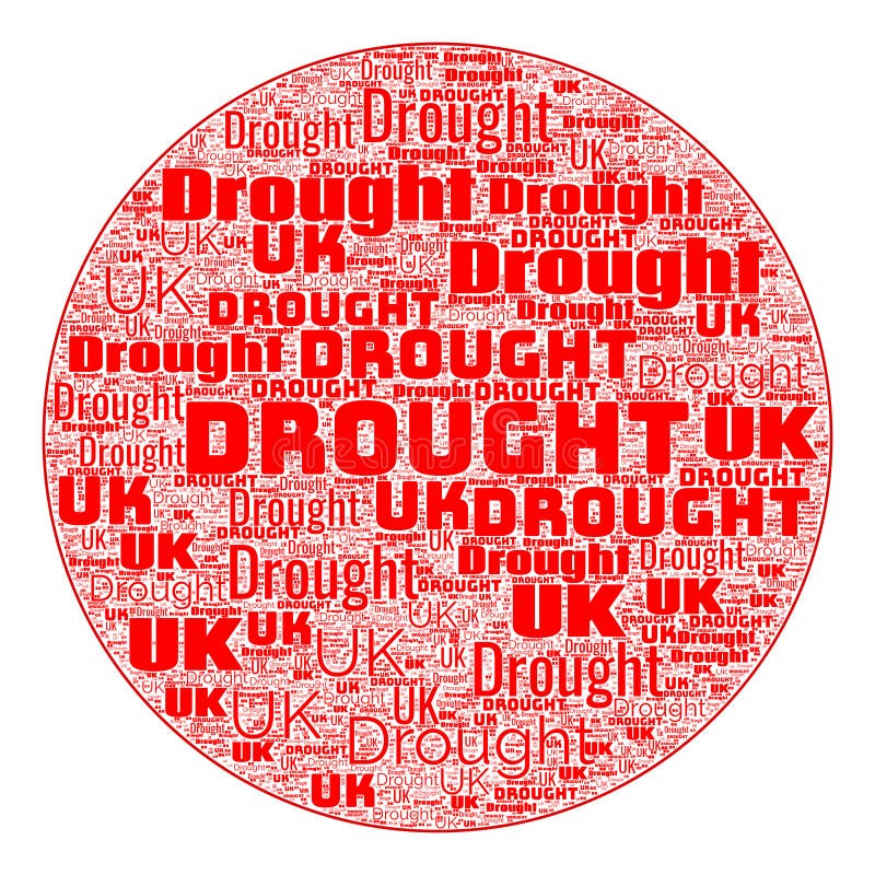 UK Drought Text Header Background Illustration Stock Illustration ...