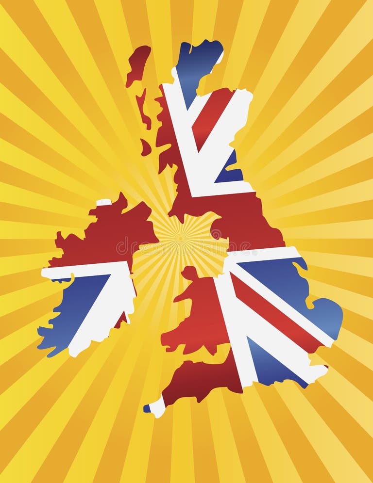 Union Jack Uk Map Stock Illustrations – 673 Union Jack Uk Map Stock ...