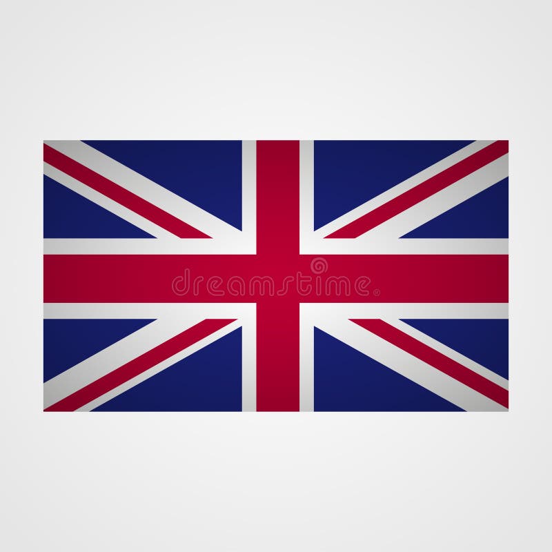 England Map in Gray with Shadows and Gradients on a Blue Background ...