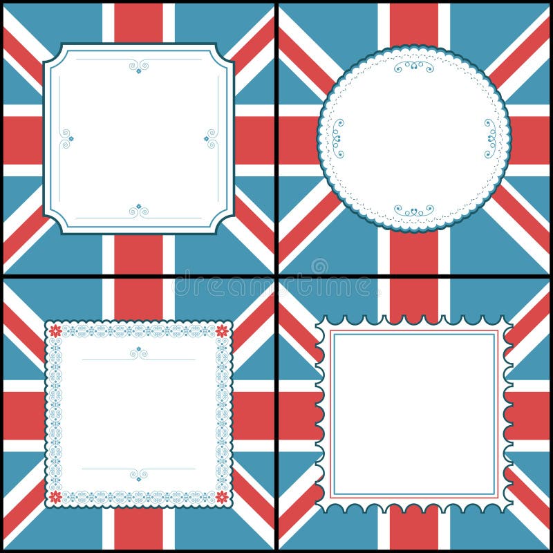 Union Jack Border Stock Illustrations – 916 Union Jack Border Stock ...