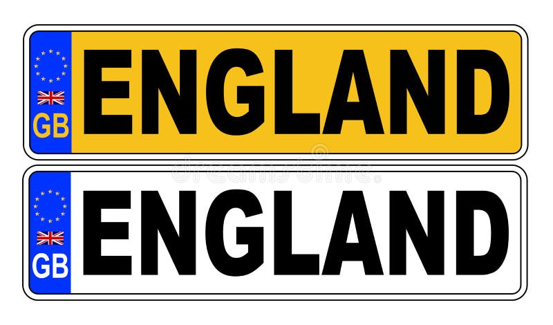 Uk Car Number Plate Stock Illustrations – 63 Uk Car Number Plate Stock ...