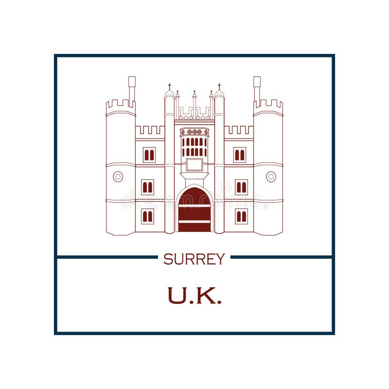 Hampton Court Palace Stock Illustrations – 19 Hampton Court Palace ...