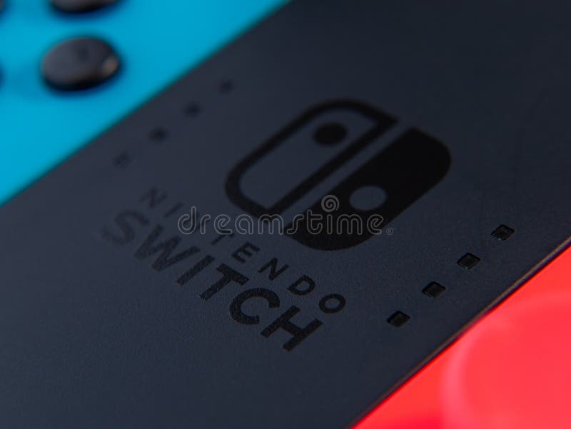 UK, March 2020: Nintendo Switch Joy Con Grip Editorial Stock Photo ...