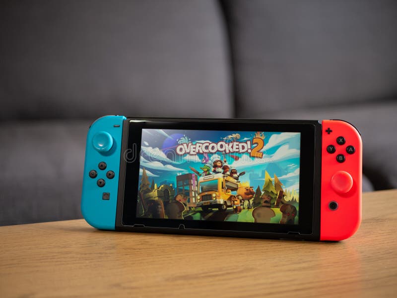 UK, March 2020: Nintendo Switch Overcooked 2 Game Editorial Stock Image ...