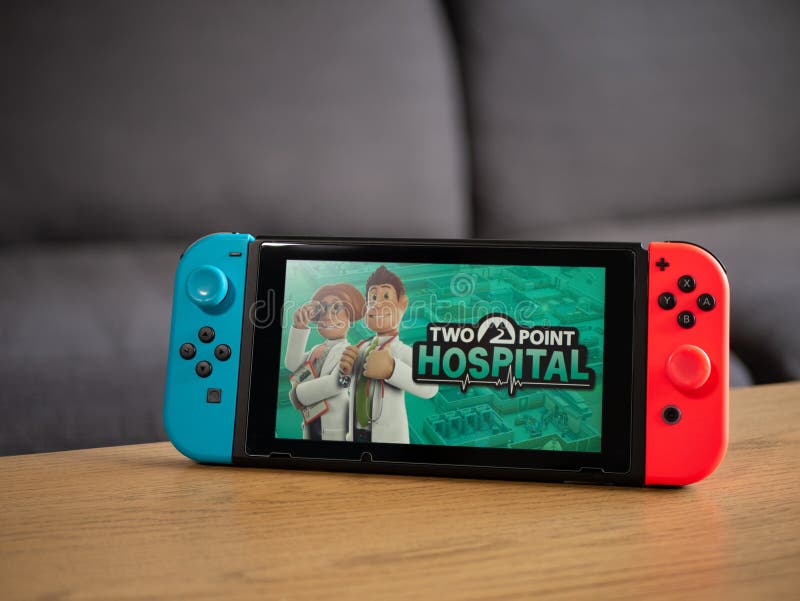 UK, March 2020: Nintendo Switch Two Point Hospital Game Editorial ...