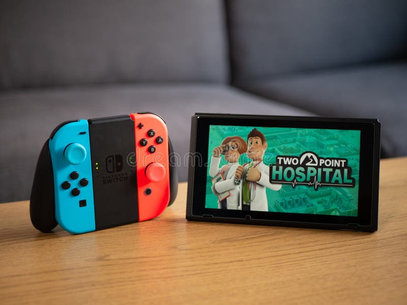 UK, March 2020: Nintendo Switch Two Point Hospital Game Editorial ...