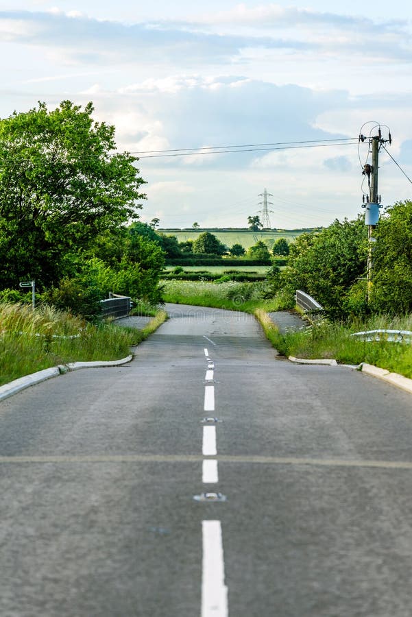 Uk Motorway Road Overhead View at Daylight Stock Photo - Image of ...