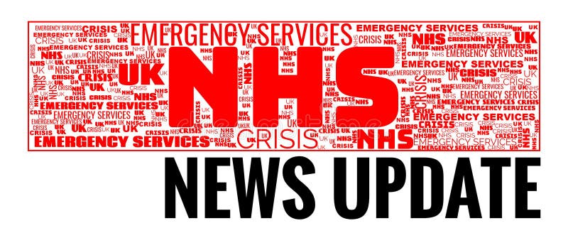 UK NHS Emergency Services Crisis Illustration Background Header ...