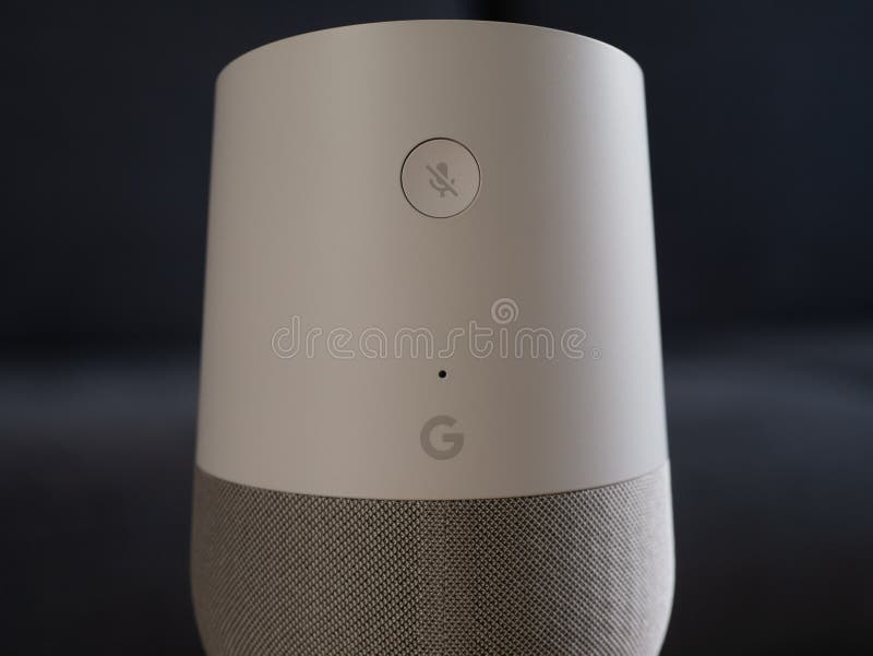 UK, October 2019: Google Home Smart Speaker Editorial Stock Image ...