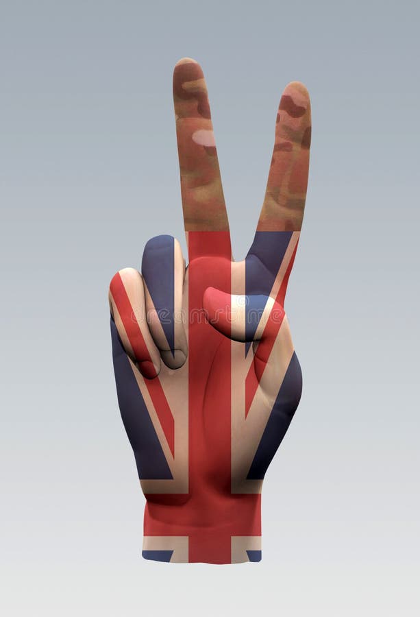Victory Sign Uk Flag Stock Illustrations – 106 Victory Sign Uk Flag ...