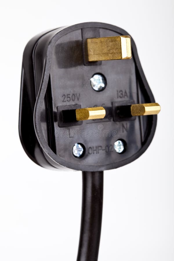 Plug stock image. Image of volts, household, flex, mains - 362763