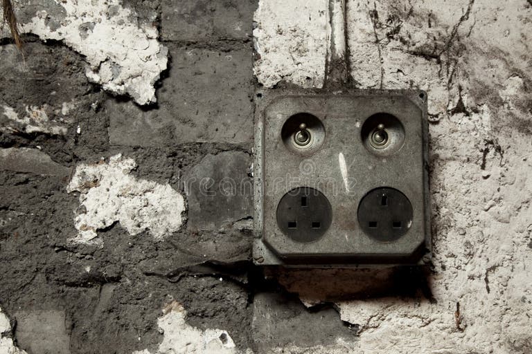 UK Power Outlet stock photo. Image of line, electric - 11042532