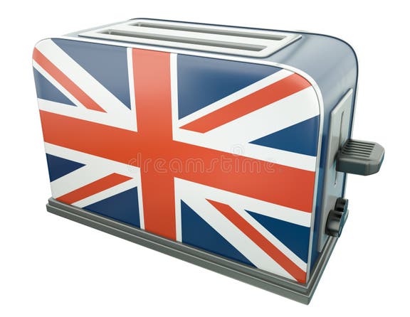 UK toaster stock illustration. Illustration of national - 18826347