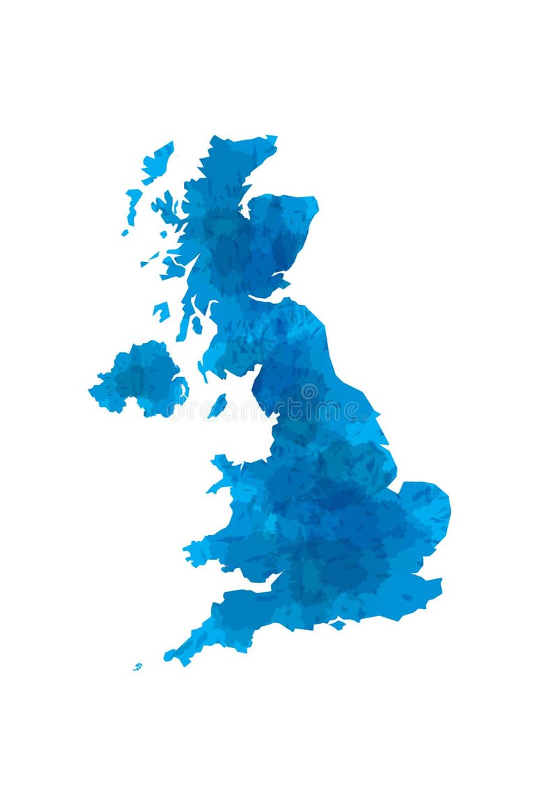 Uk Map Blue Stock Illustrations – 1,462 Uk Map Blue Stock Illustrations ...