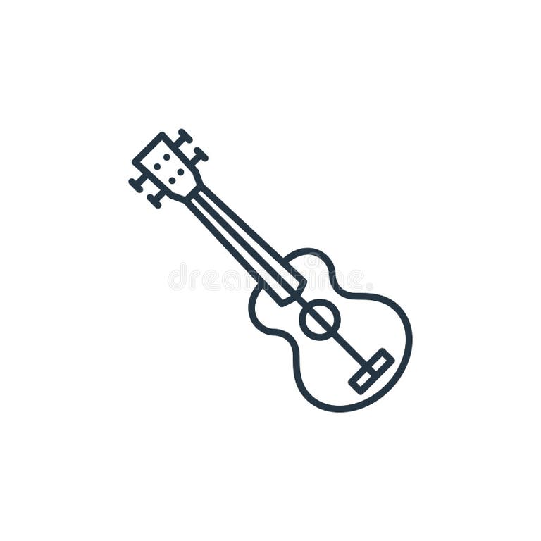 Ukelele Outline Stock Illustrations – 127 Ukelele Outline Stock ...