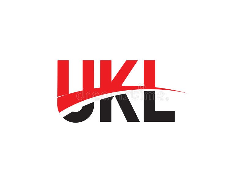 UKL Letter Initial Logo Design Vector Illustration Stock Vector ...