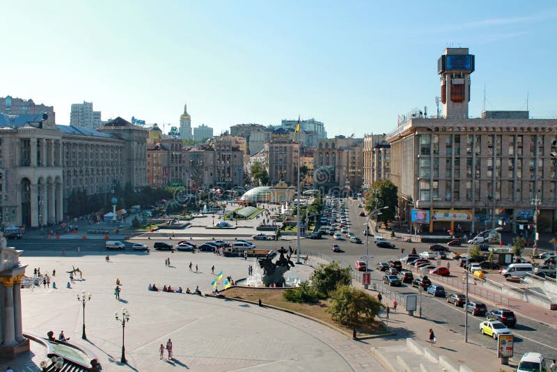Ukraine: Beautiful Kyiv before the War Editorial Stock Photo - Image of ...