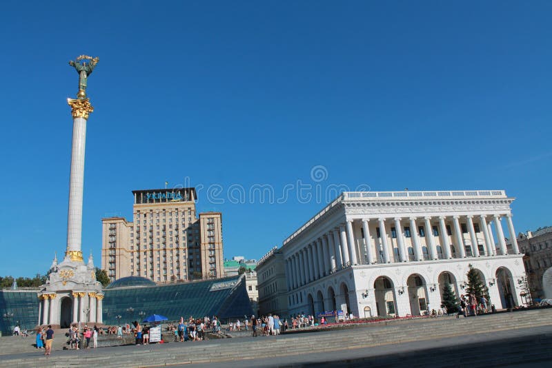 Ukraine: Beautiful Kyiv before the War Editorial Photography - Image of ...