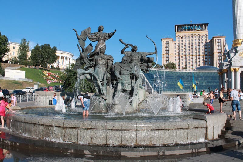 Ukraine: Beautiful Kyiv before the War Editorial Photo - Image of ...