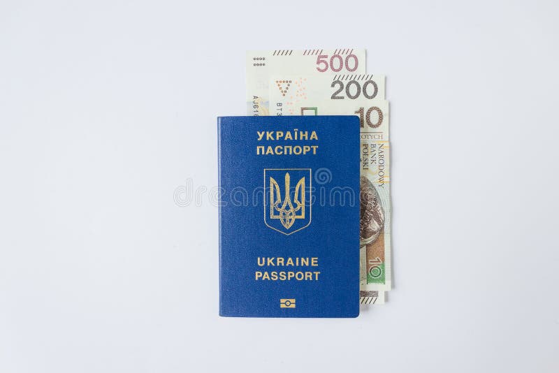 Ukraine Biometric Passport With Payment From United Nations To Refugees