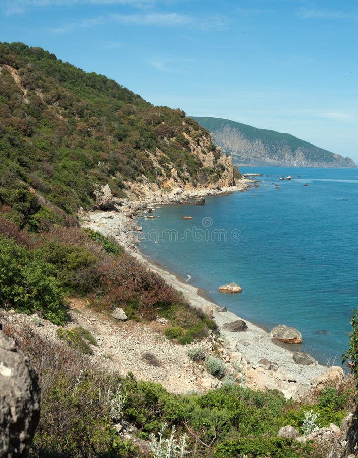 Ukraine Black Sea beach stock image. Image of national - 16012775