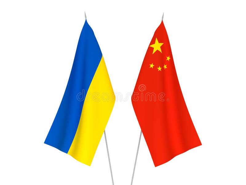 Ukraine and China stock illustration. Illustration of power - 102537369