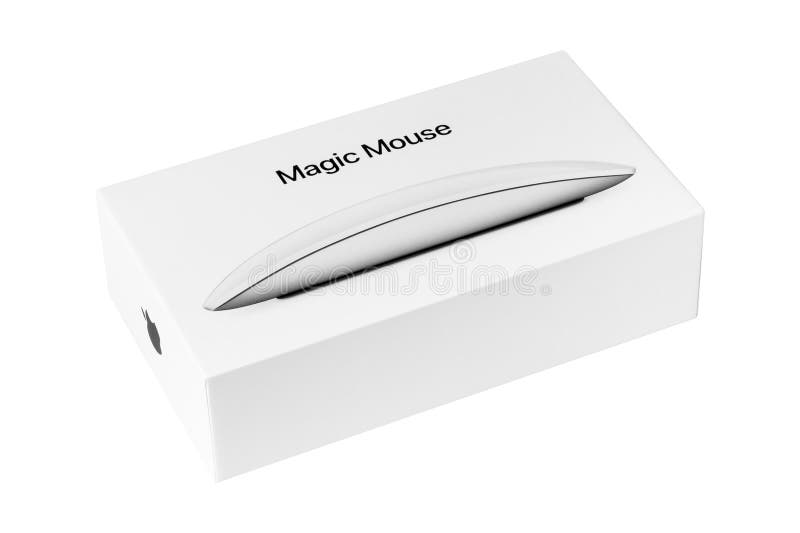 UKRAINE, DNEPR - SEPTEMBER 24, 2023: Apple Magic Mouse 3 Packaged ...