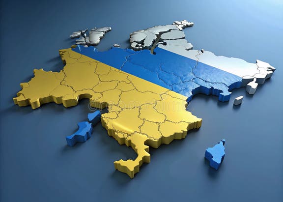 Ukraine and EU Relations a 3D Interactive Map Exploring NATO Involvement War Dynamics and ...
