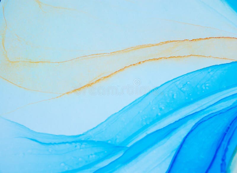 Ukraine Flag Abstract Art, Hand Drawing. No War Stock Illustration ...