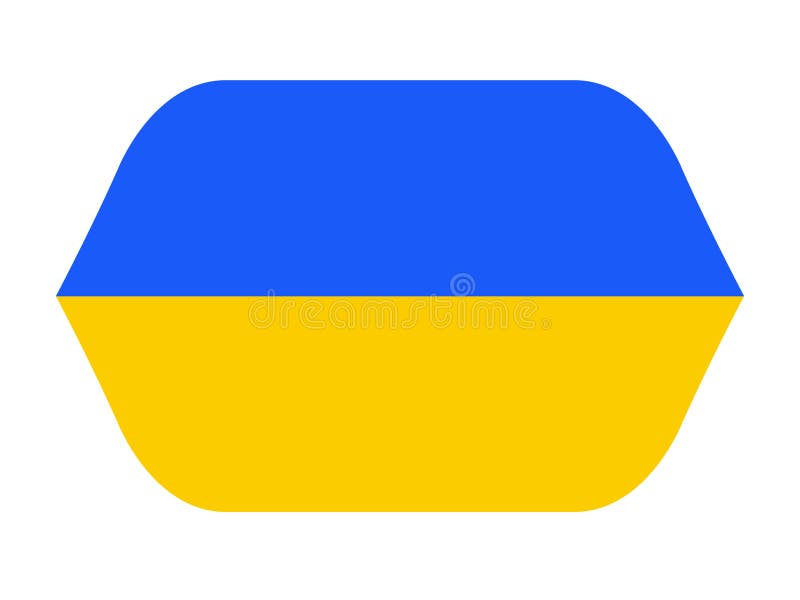 Ukraine Flag - Country in Eastern Europe Stock Vector - Illustration of ...