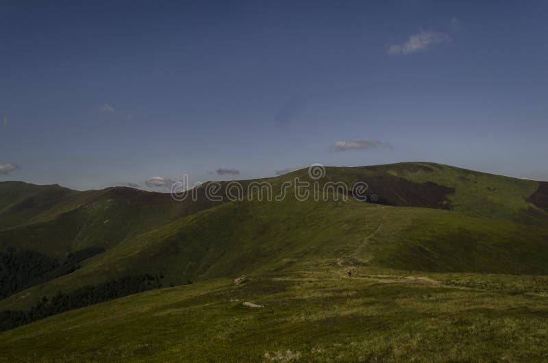 Ukraine karpaty stock photo. Image of clouds, ridge, karpaty - 97930850