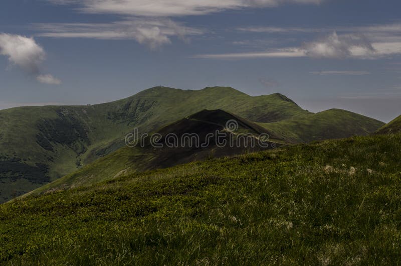 Ukraine karpaty stock image. Image of granite, pine, mountains - 98004669