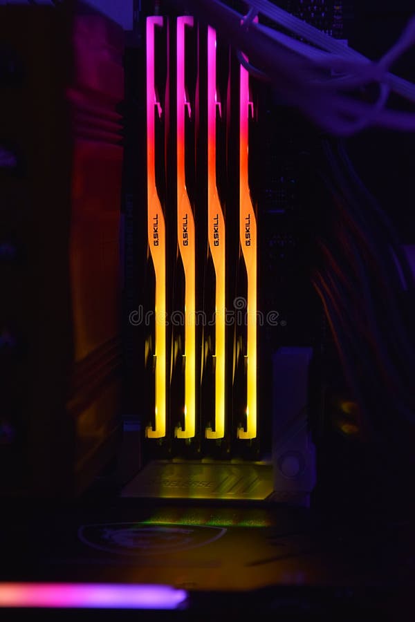 Luminous Panel Package of G.Skill Ddr 5 Trident Z 5 Rgb Desktop Memory ...