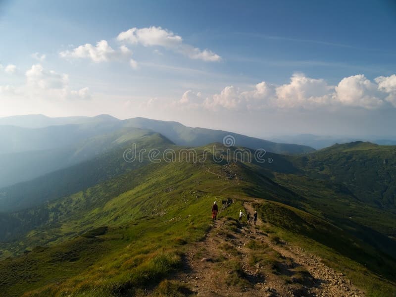 Ukraine Mountains stock image. Image of hike, leisure - 2959285
