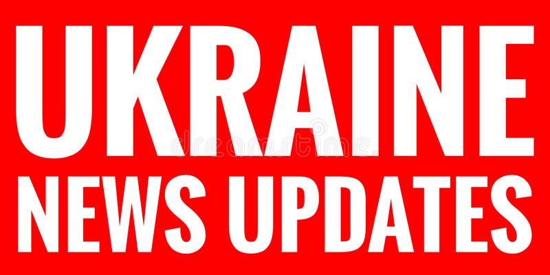 Ukraine News Updates Page Header Stock Image - Image of header, ukraine ...