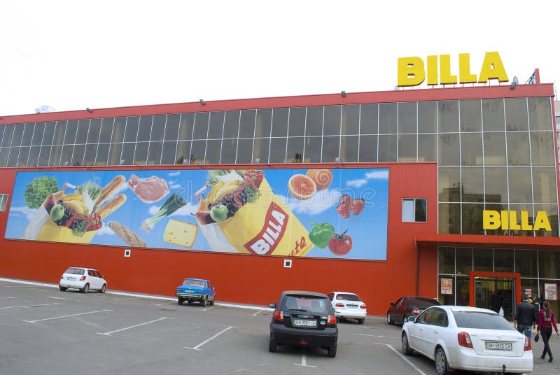 Ukrainian Afilliate of Billa Supermarket Editorial Photo - Image of ...