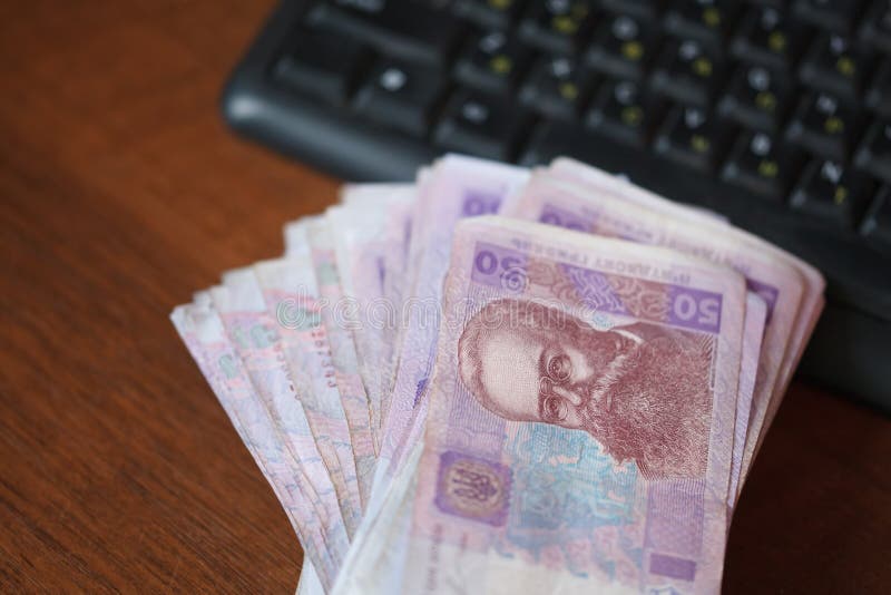 Ukrainian E-declaration and Corruption. Money Concept. Stock Image ...