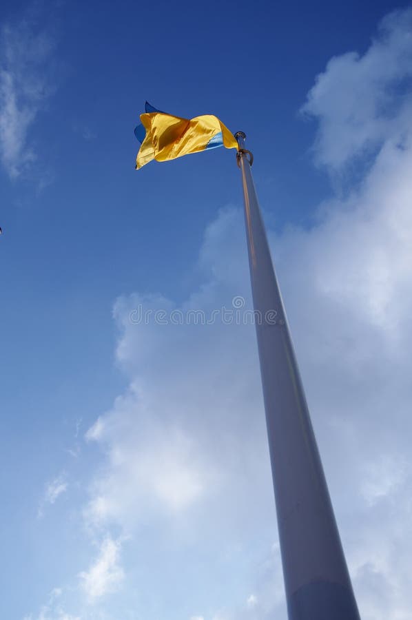 Ukrainian flag stock image. Image of polity, symbol, character - 987893